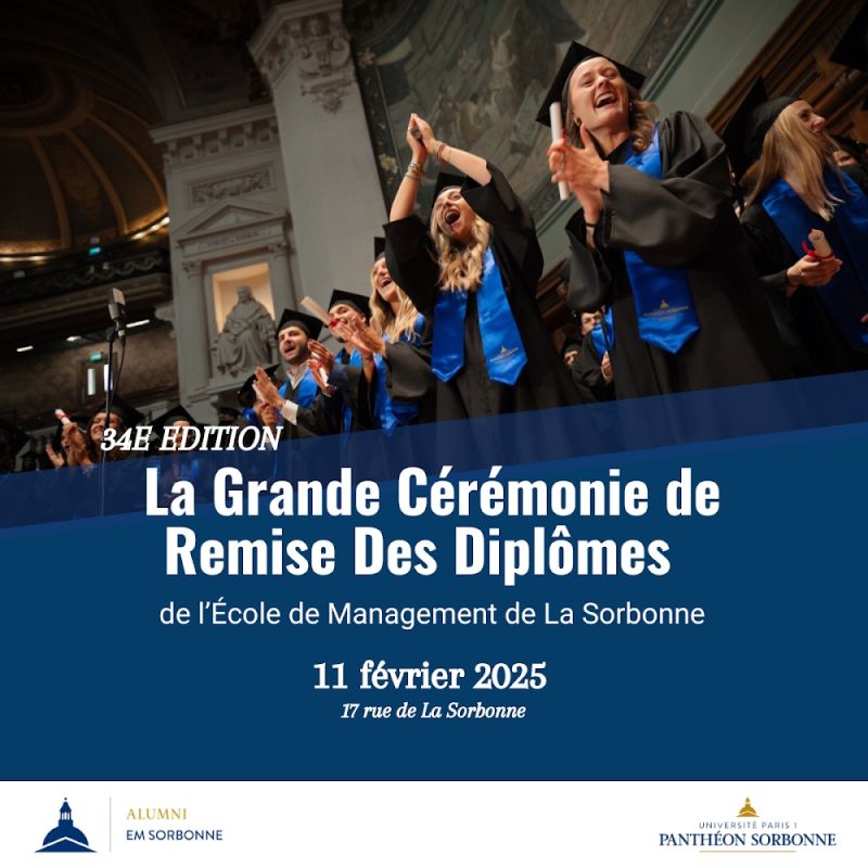 34th Graduation Ceremonies at EM-S - UFR - Management (UFR06)